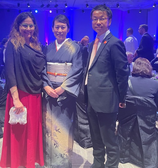 Dr Shazia Naser ud Din at Osaka Global Startup Expo